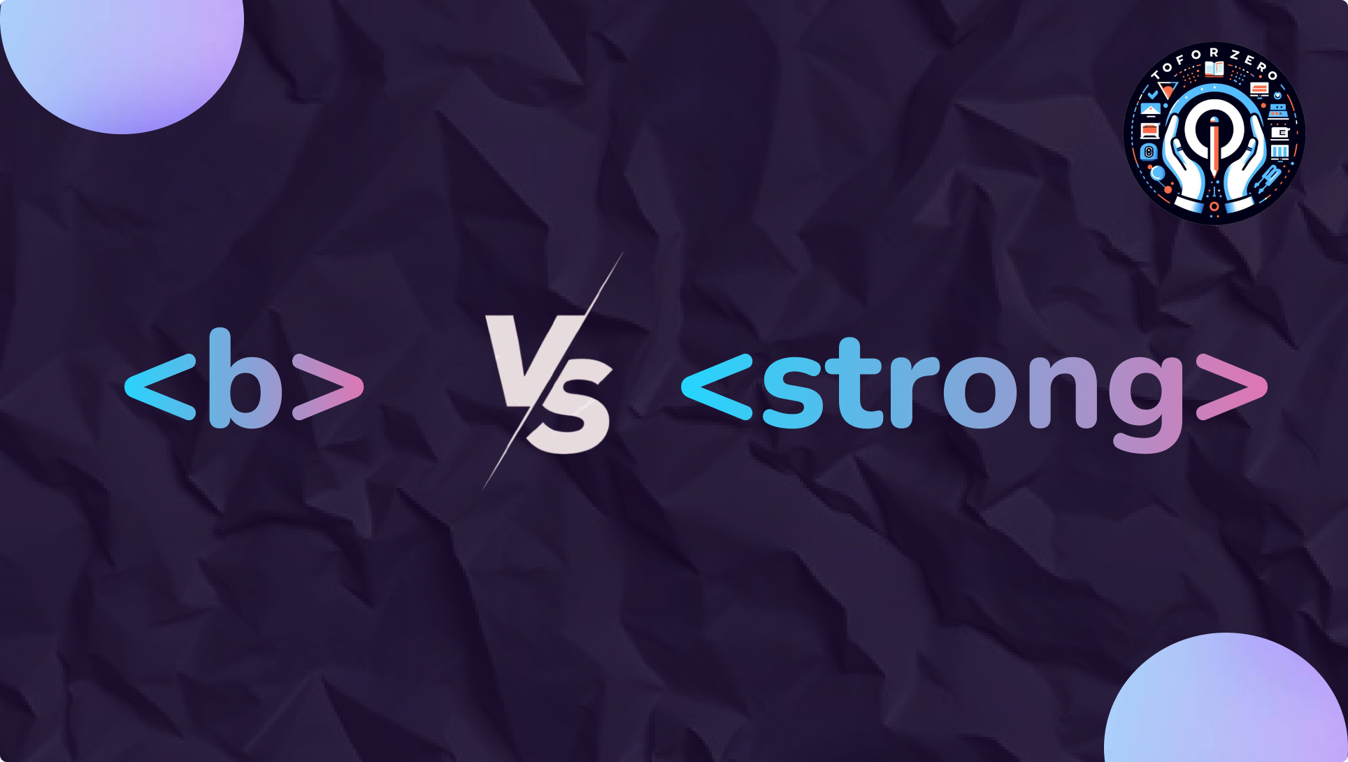 Difference Between and 💪🔤 | To For Zero Difference Between and 💪🔤 | To For Zero